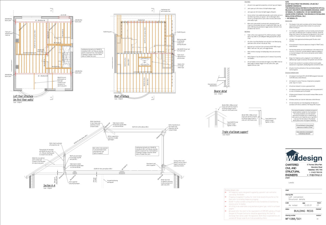 Structural Engineer for Loft Conversions - WF Design